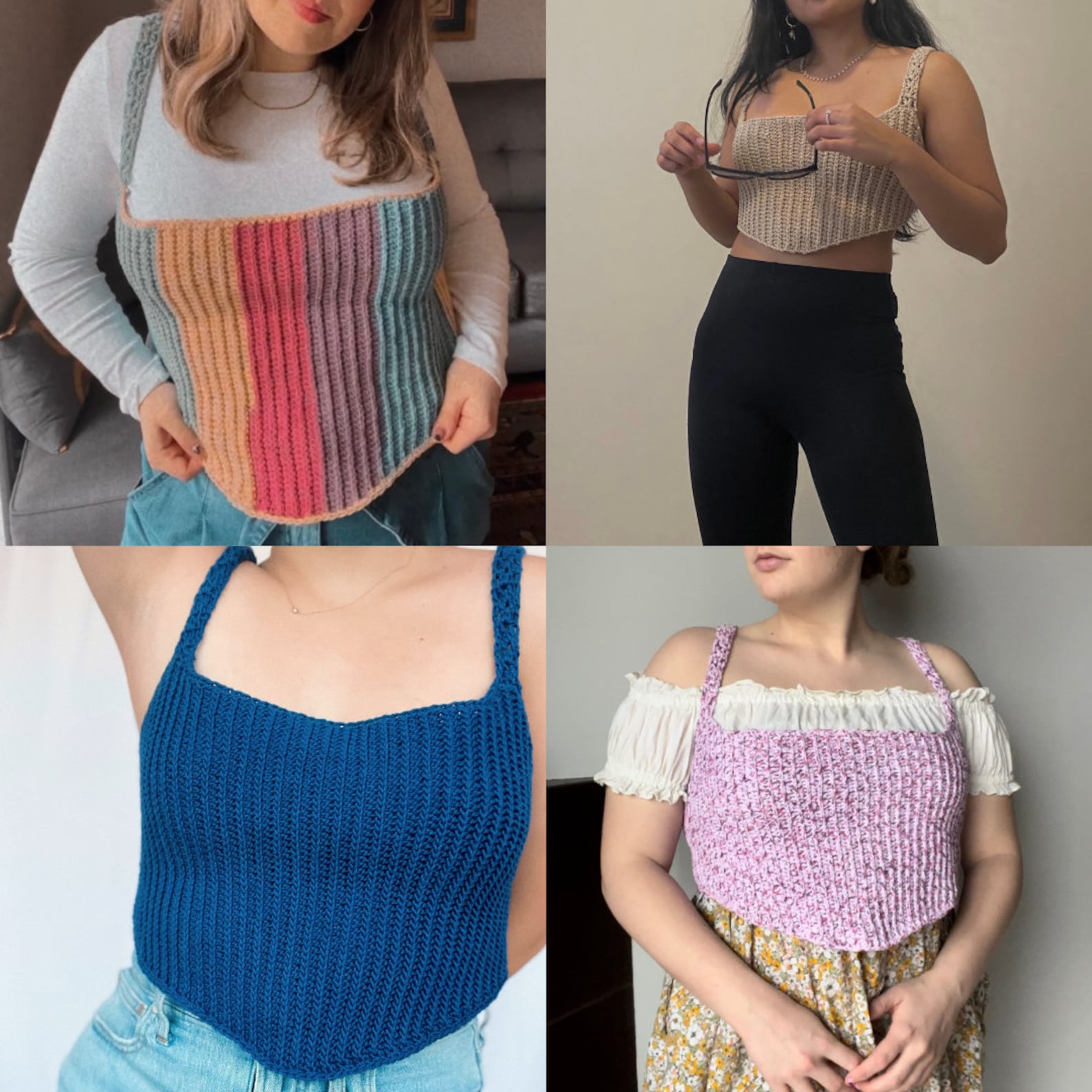 Juliette Corset Crochet Cottagecore Corset Pattern - Etsy