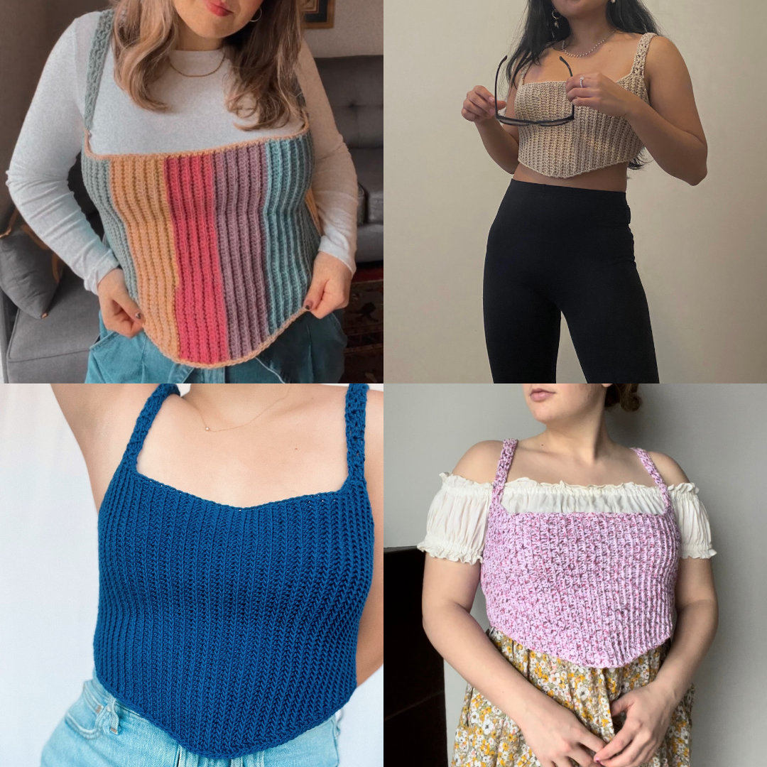 Juliette Corset Crochet Cottagecore Corset Pattern - Etsy