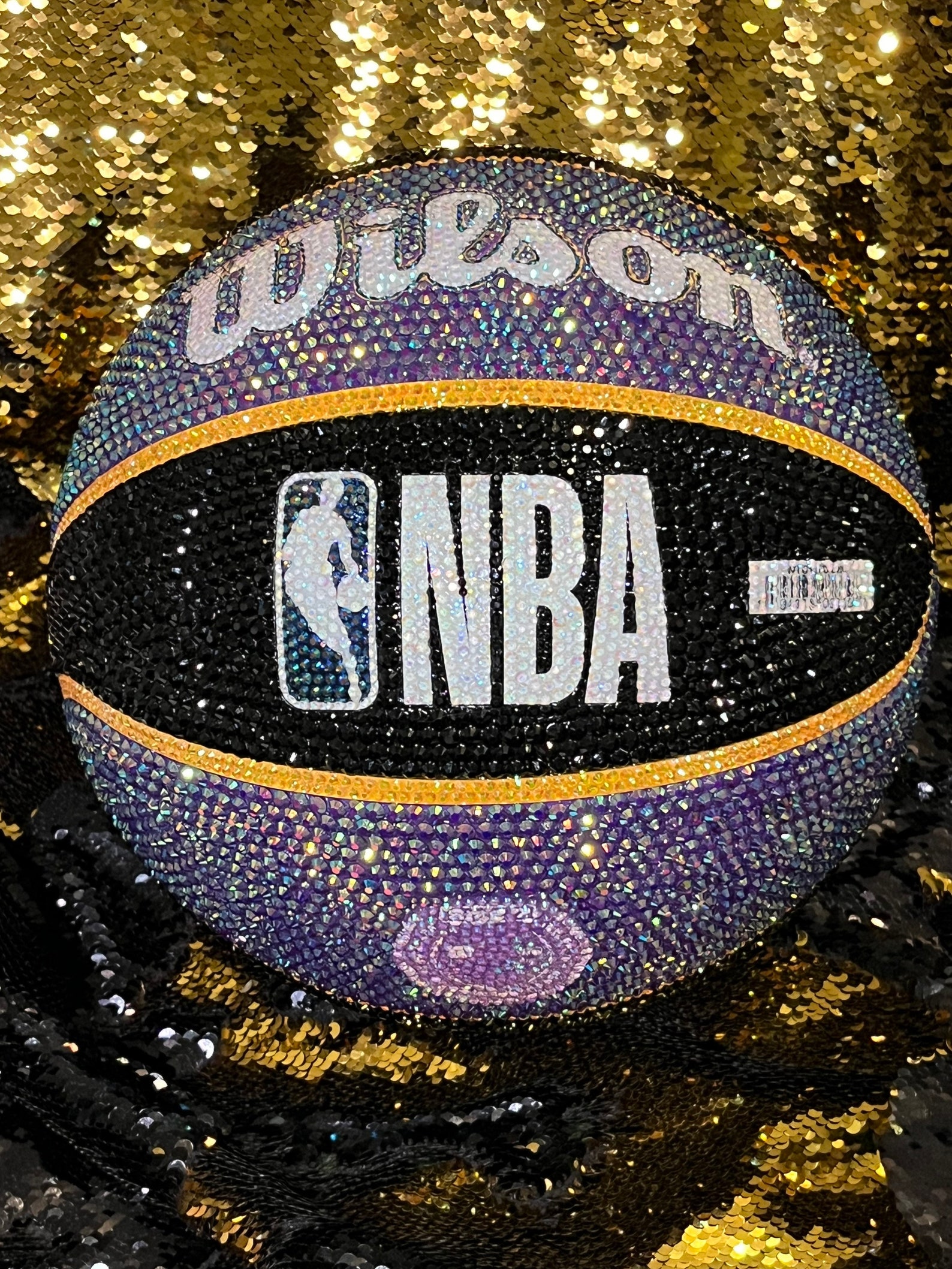 Rhinestone Basketball, Lakers Basketball, Rhinestone Lakers Basketball ...