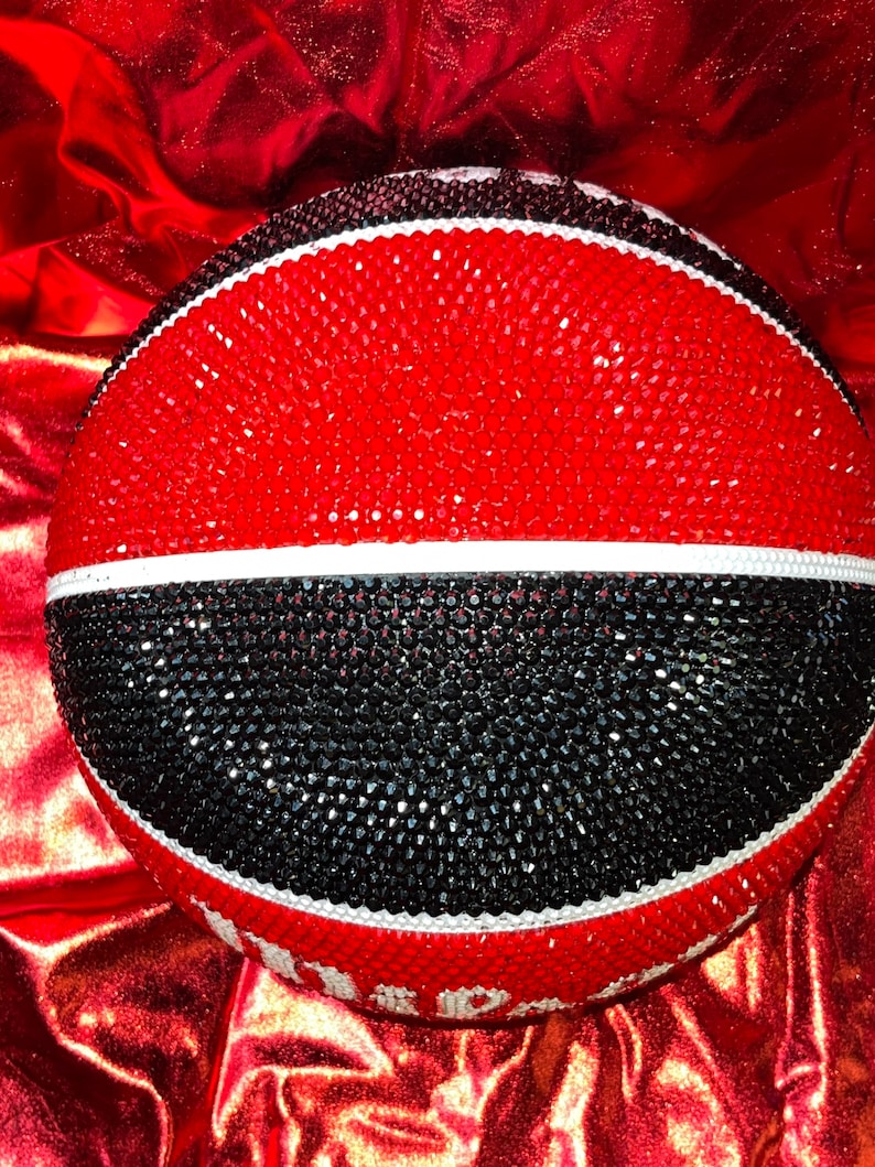 Rhinestone Basketball, Bulls - Etsy