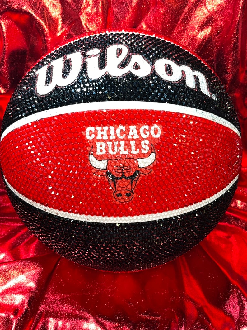 Rhinestone Basketball, Bulls - Etsy