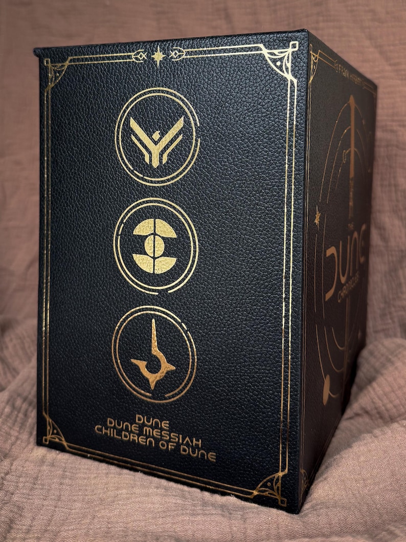Dune Complete Bookset – Special Edition, Handmade 6 Book Collection ...
