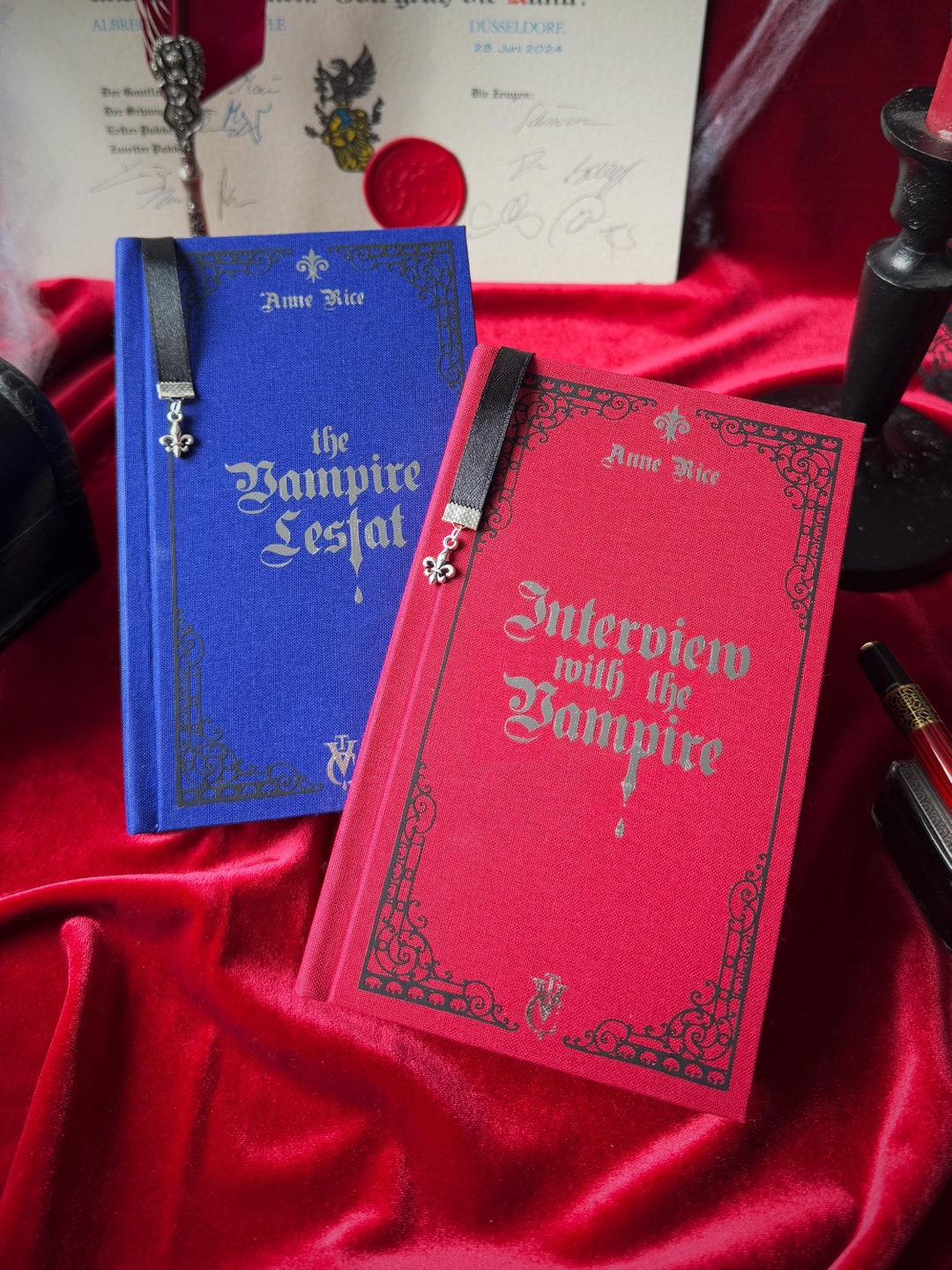 Interview With the Vampire & the Vampire Lestat Custom Rebound Books ...
