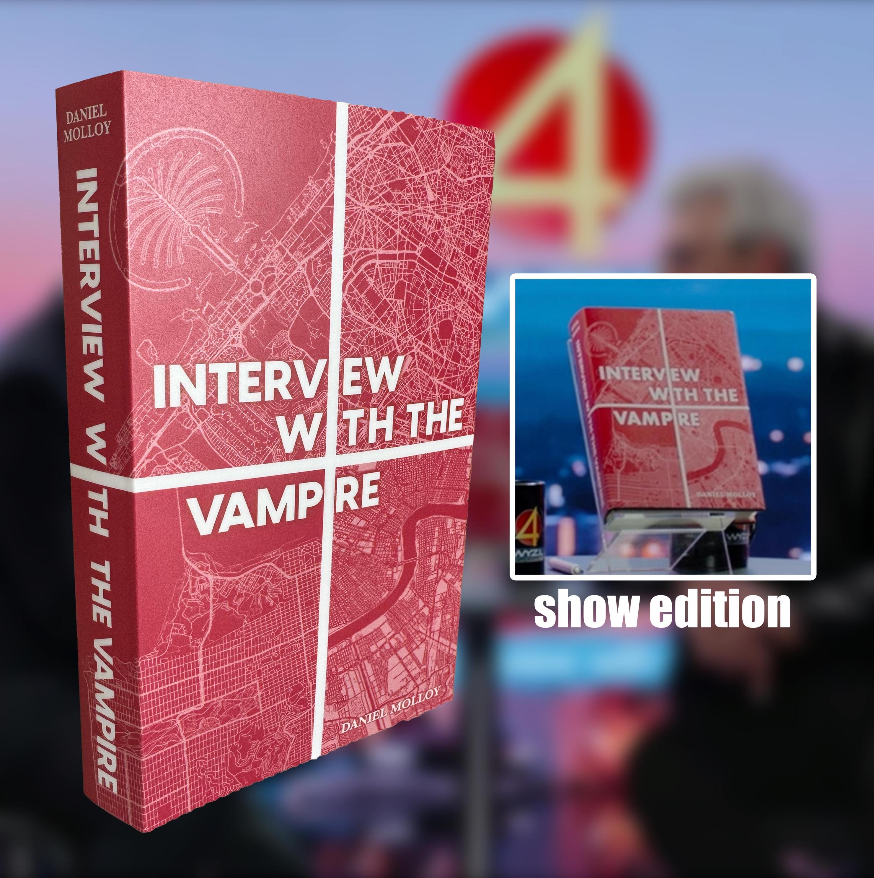 Interview With the Vampire Prop Book Dust-jacket Daniel Molloy, Self ...