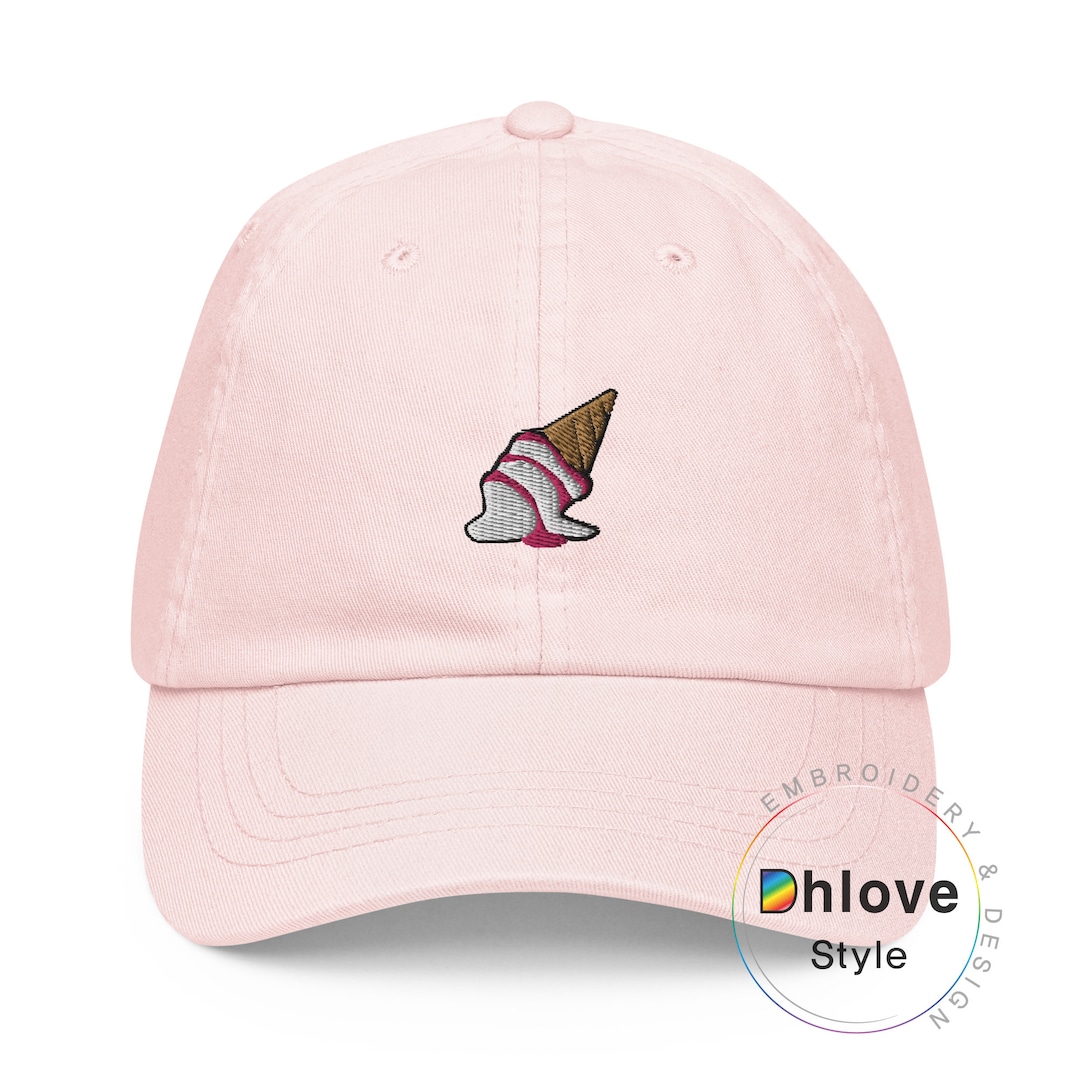 Funny Ice Cream Baseball Cap, Embroidered Dad Hat-unisex - Etsy