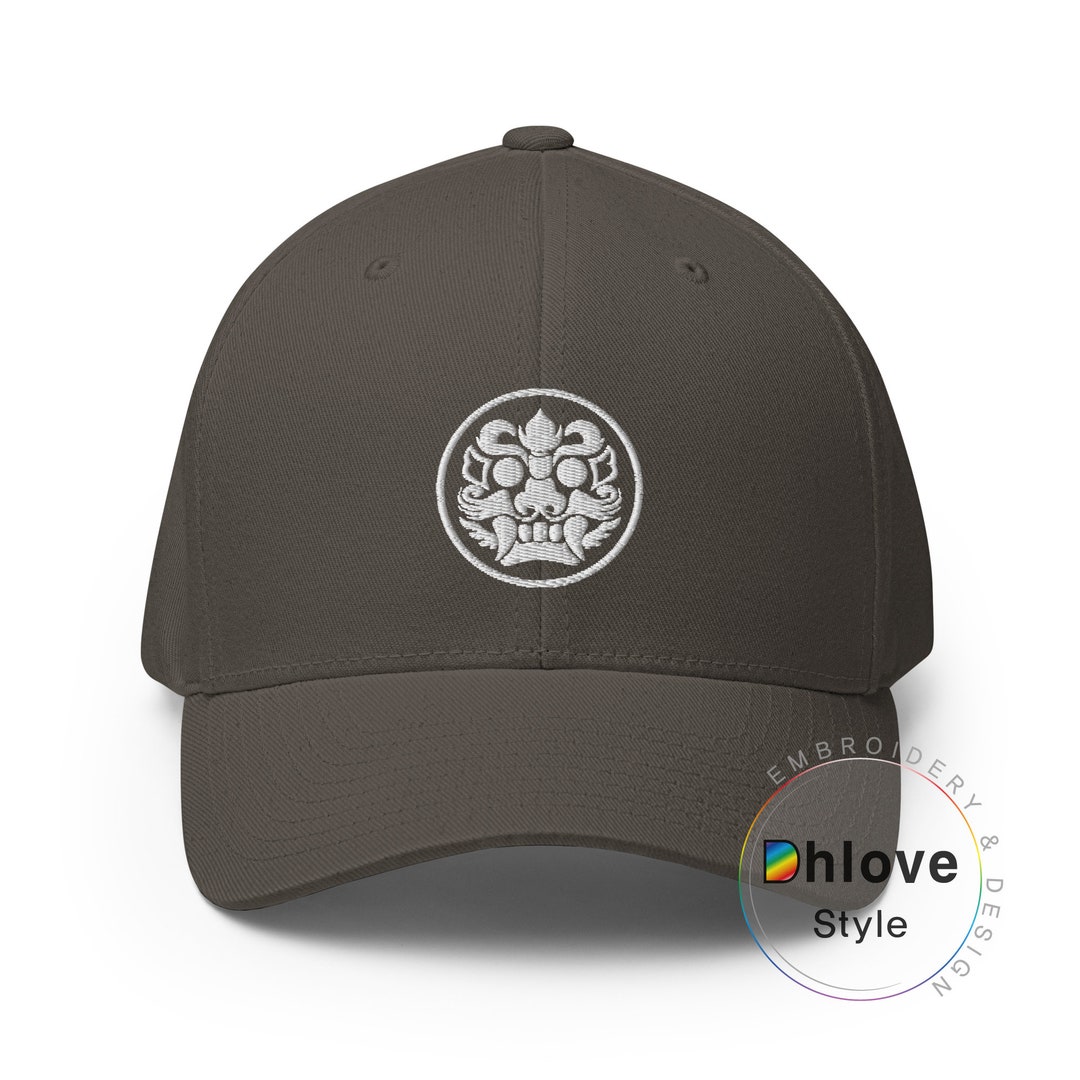 Korean Goblin Structured Twill Cap, Embroidered Dokkaebi Hat ...