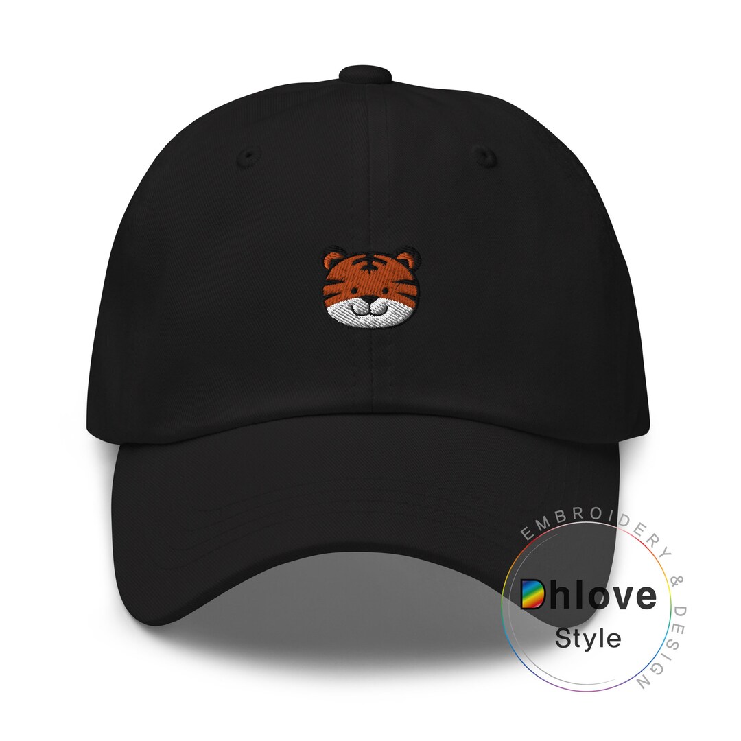 Cute Tiger Dad Hat, Embroidered Baseball Cap – Unisex Cotton Twill Hat ...
