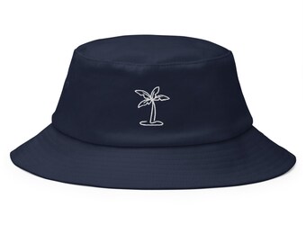 Bucket Hat Palm Tree - Etsy