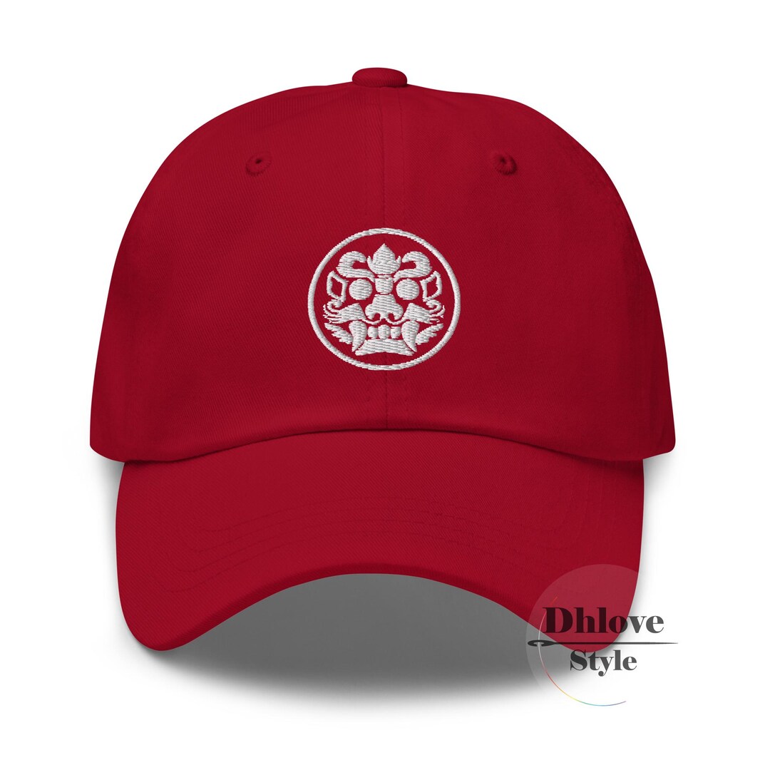 Embroidered Dokkaebi Dad Hat: Korean Goblin Cap - Custom Unisex ...