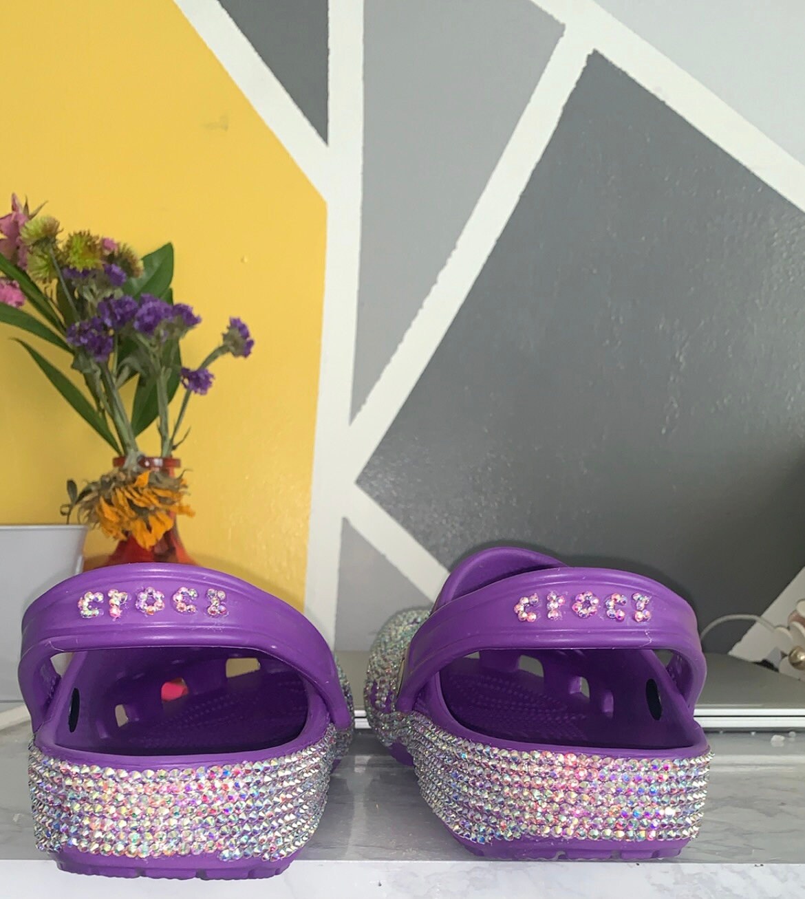 Blinged Crocs - Etsy