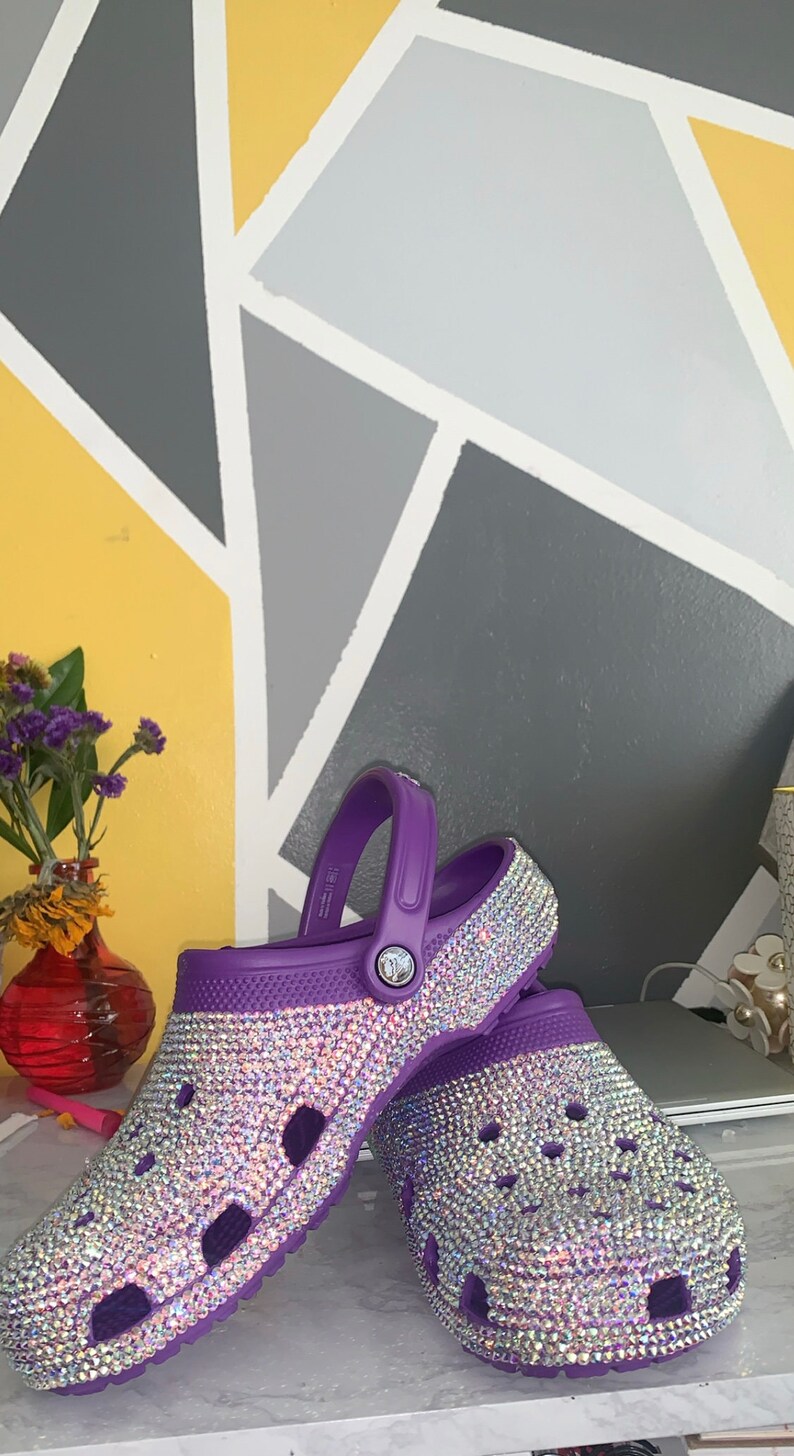 Blinged Crocs - Etsy