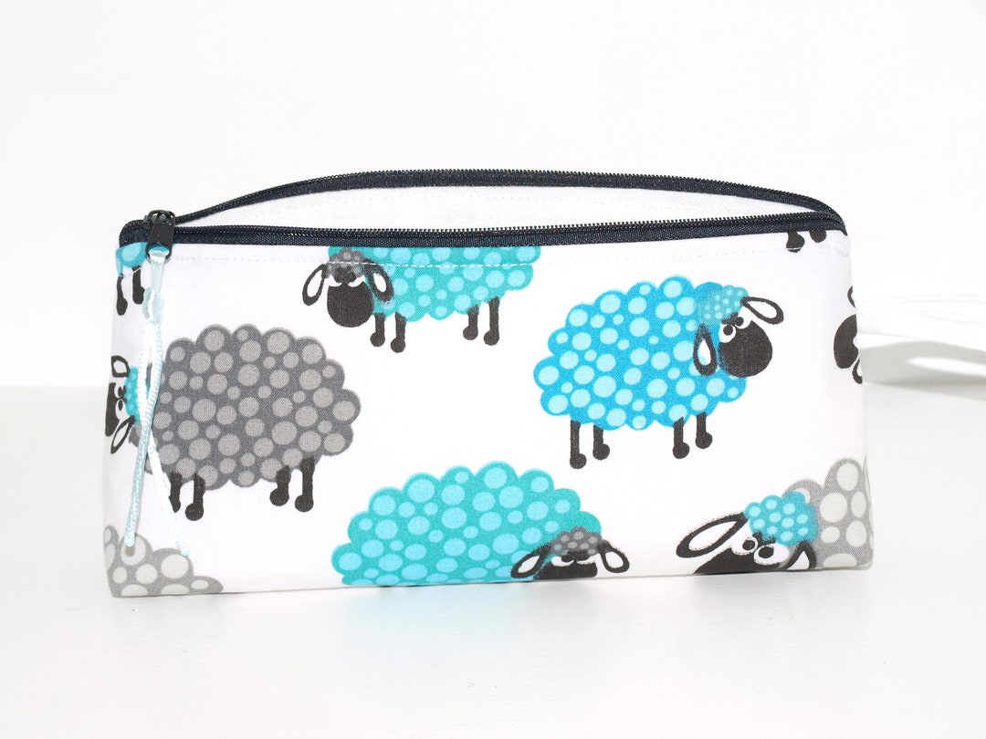 Universal Pouch Sheep Pencil Case Handmade - Etsy