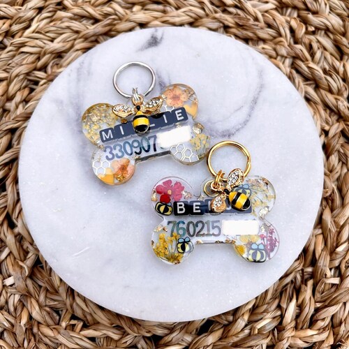 Michigan License Plate Custom Pet ID Tag Dog ID Tag - Etsy