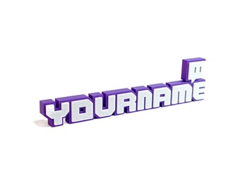 Custom Twitch Name Plate - Etsy