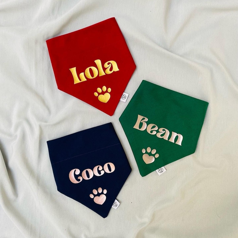 Dog Neckerchief - Etsy