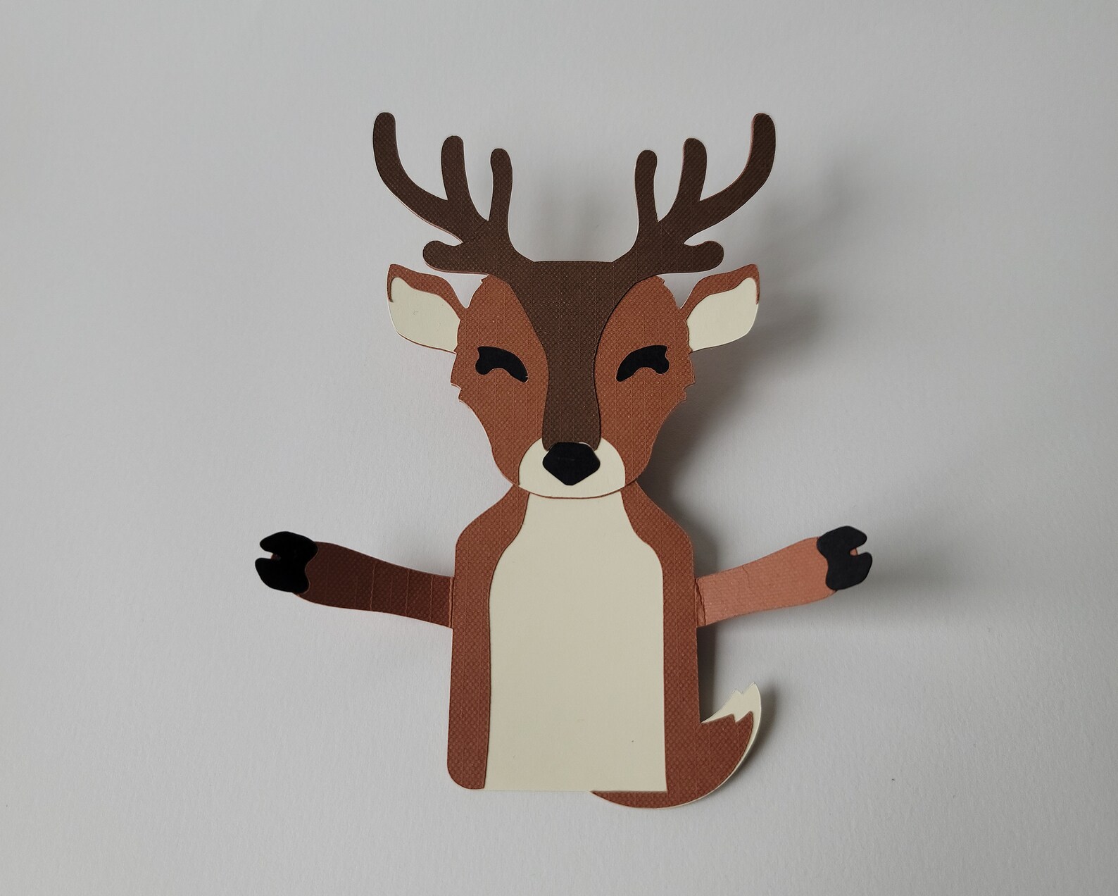 Treat Hugging Buck Deer Digital File | Gift Card Hugger Party Favor ...