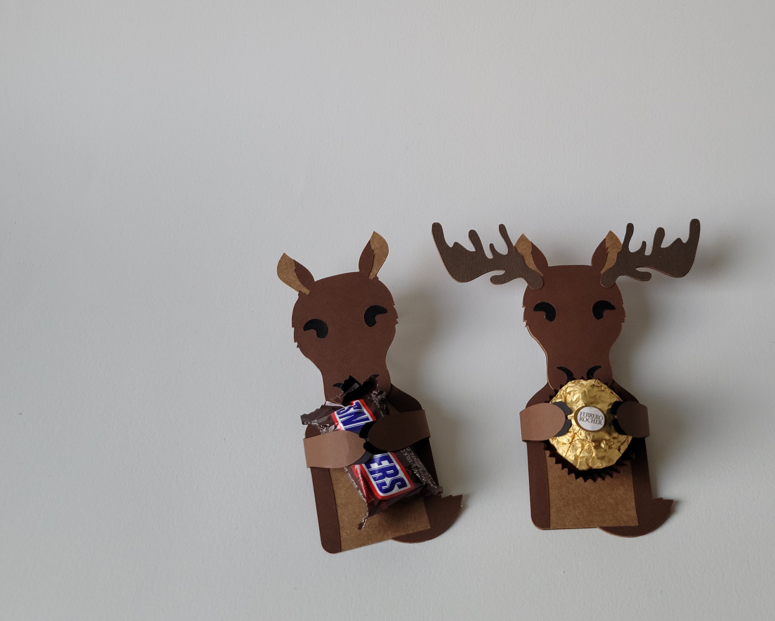 BUNDLE: Treat Hugging Moose (cow & Bull) Digital File | Gift Card ...