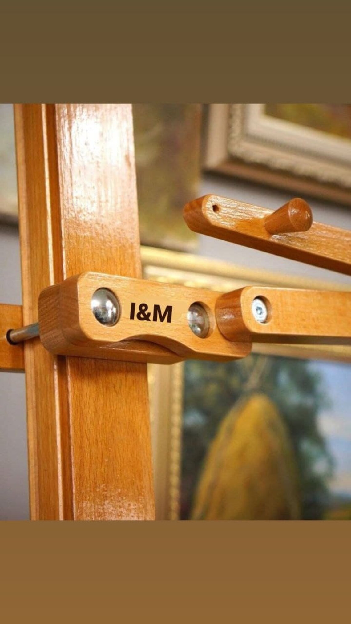 Artistic maulstick for painting and drawing Mushtabel serves | Etsy