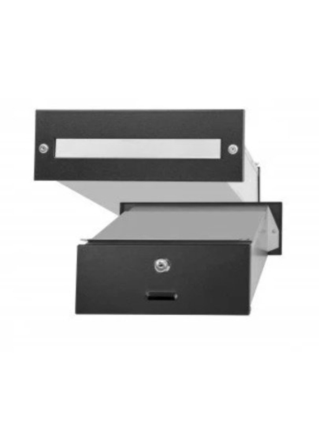 Elegant Handcrafted Metal Mailbox Rust-resistant Letterbox Curb Appeal ...