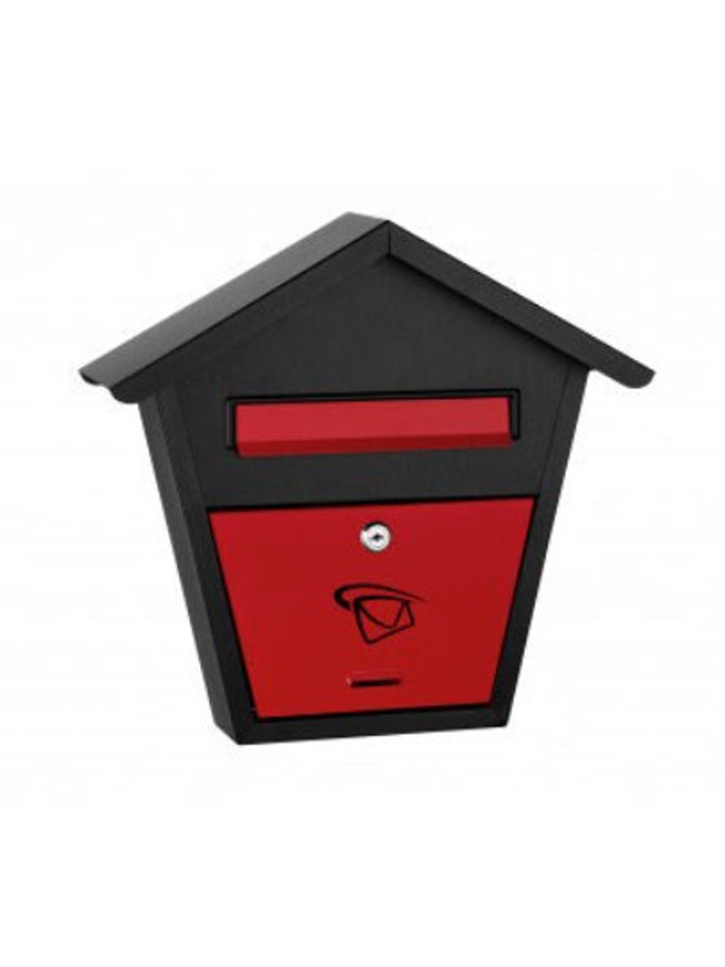 Custom Modern Mailbox Locking, Wall-mounted Large Metal Post Box With ...