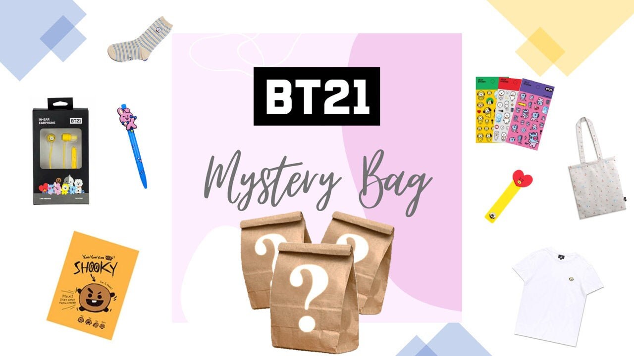 BTS Luxury Goodies Bag BT21 Products Limited | Etsy