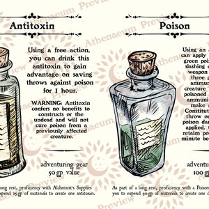 Adventuring Gear: D&D Item Card Packs - Etsy