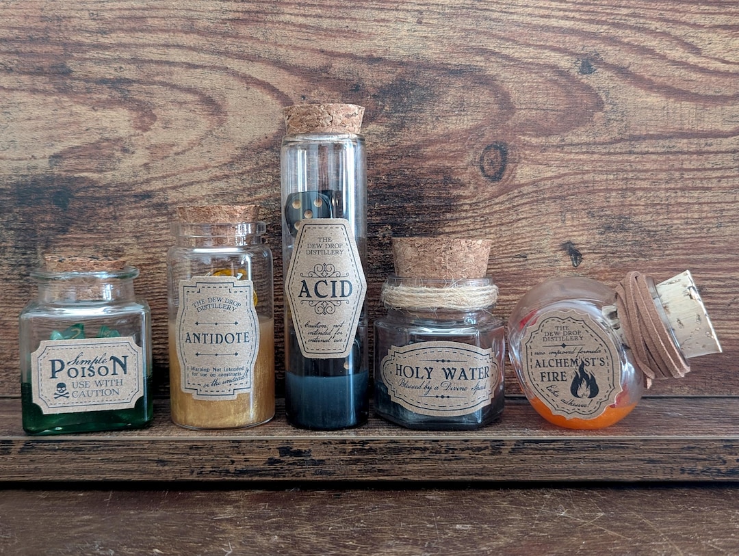 Pathfinder 2e Adventuring Gear Potions, Complete Set - Etsy