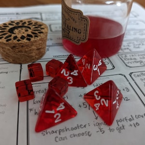 D&D Potion of Healing, Complete Set - Etsy