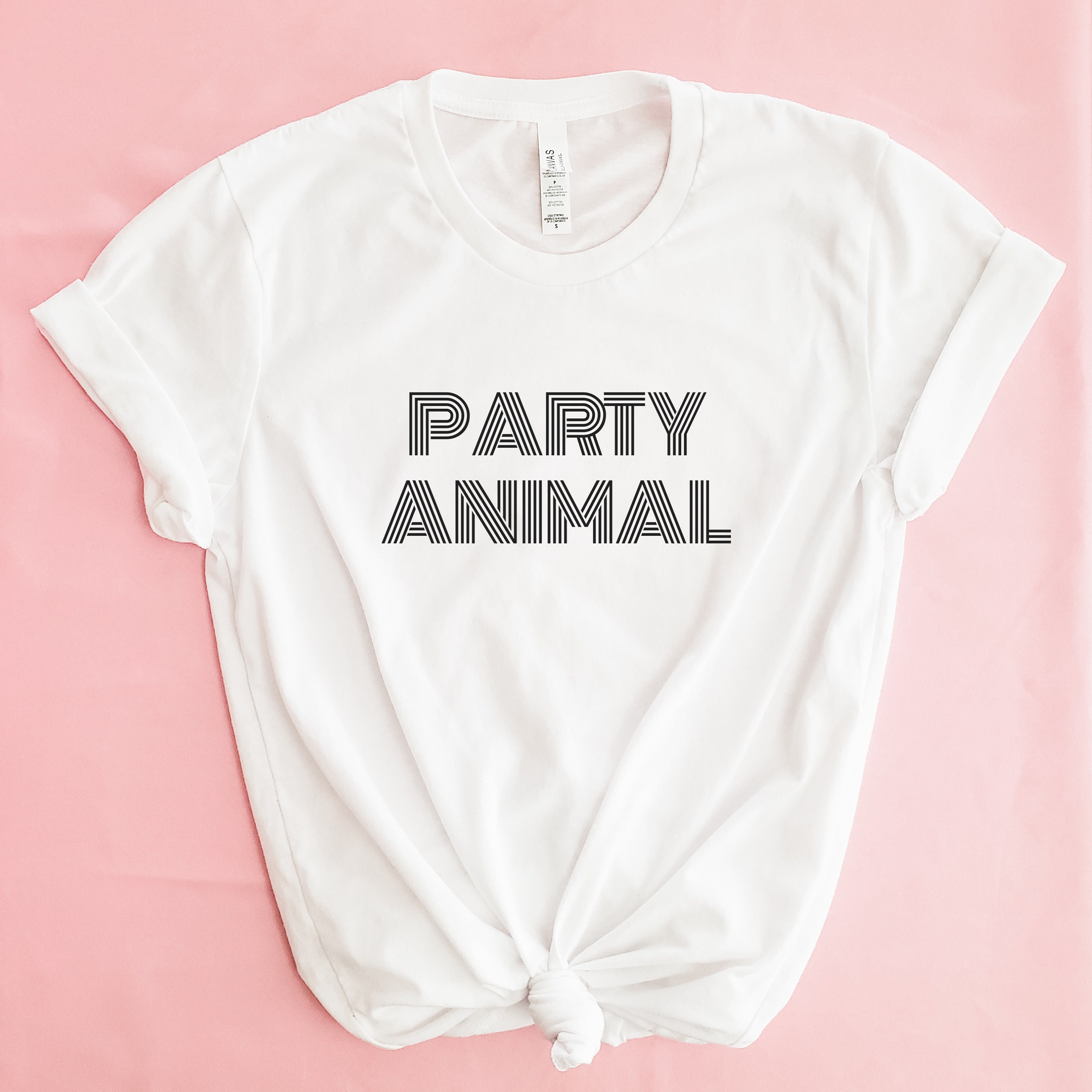 Party Animal Tee Shirt | Etsy