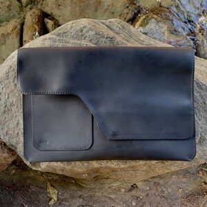 Leather Laptop Cover, Personalized Leather Sleeve, Handmade Cover ...