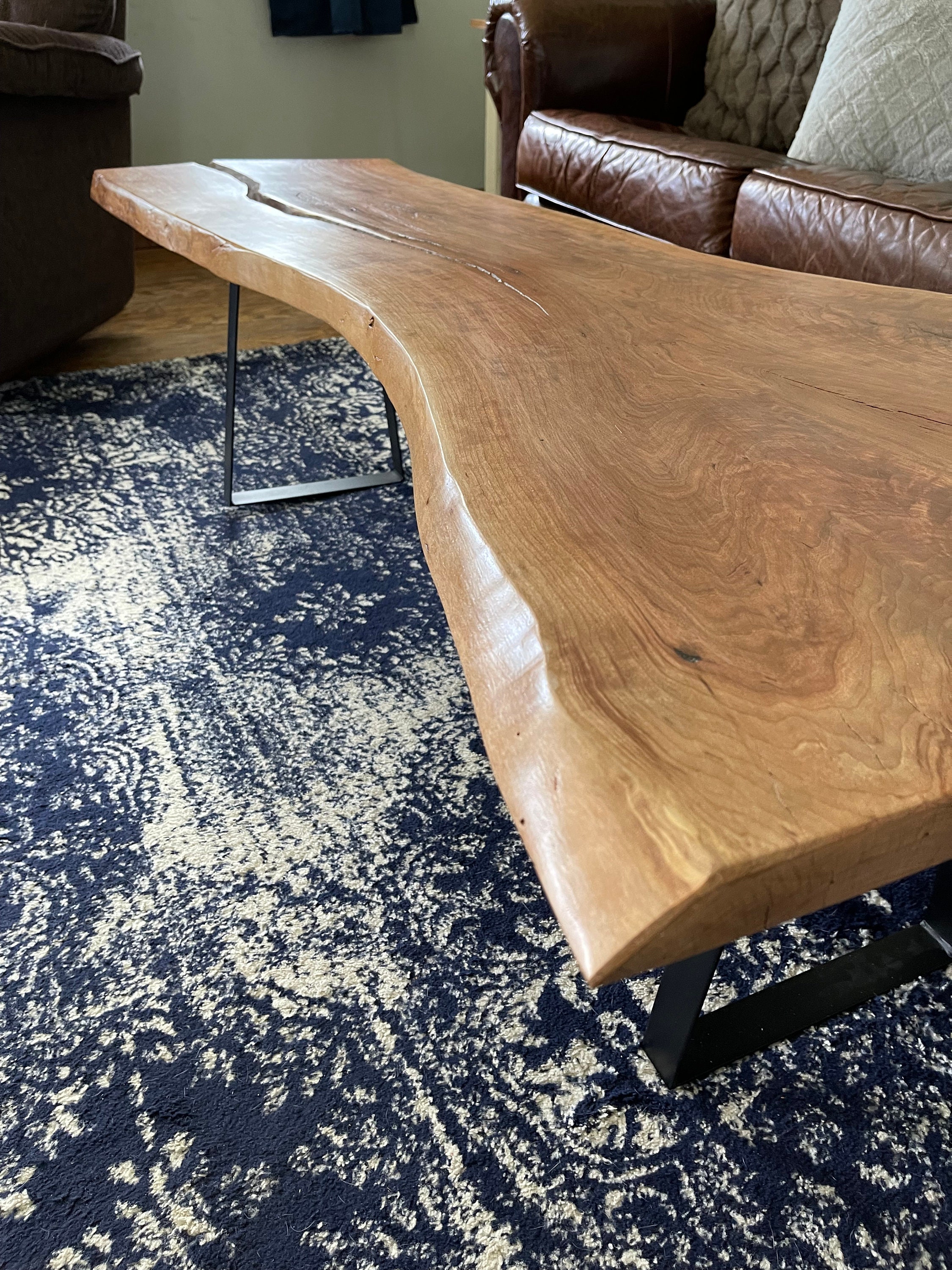 Live Edge Coffee Table - Etsy