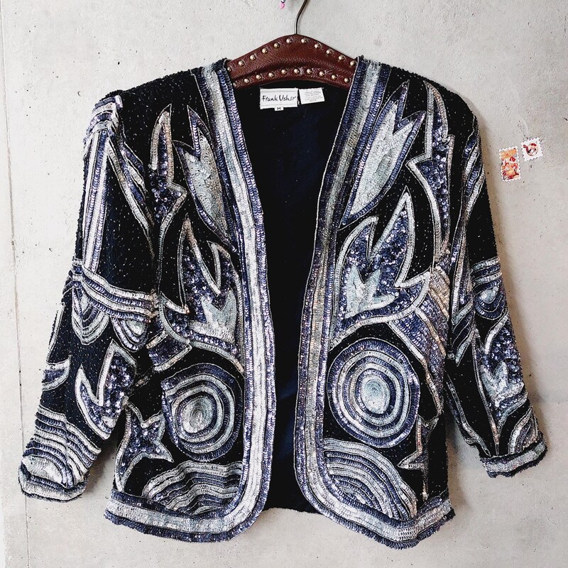 Beaded Silk Jacket - Etsy