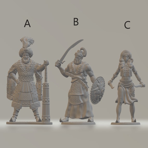 Cloud Giants Medusa Minis 3D Printed Resin Tabletop RPG | Etsy