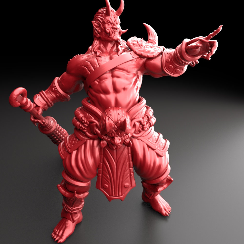 Oni Figure Asian Gang - Etsy