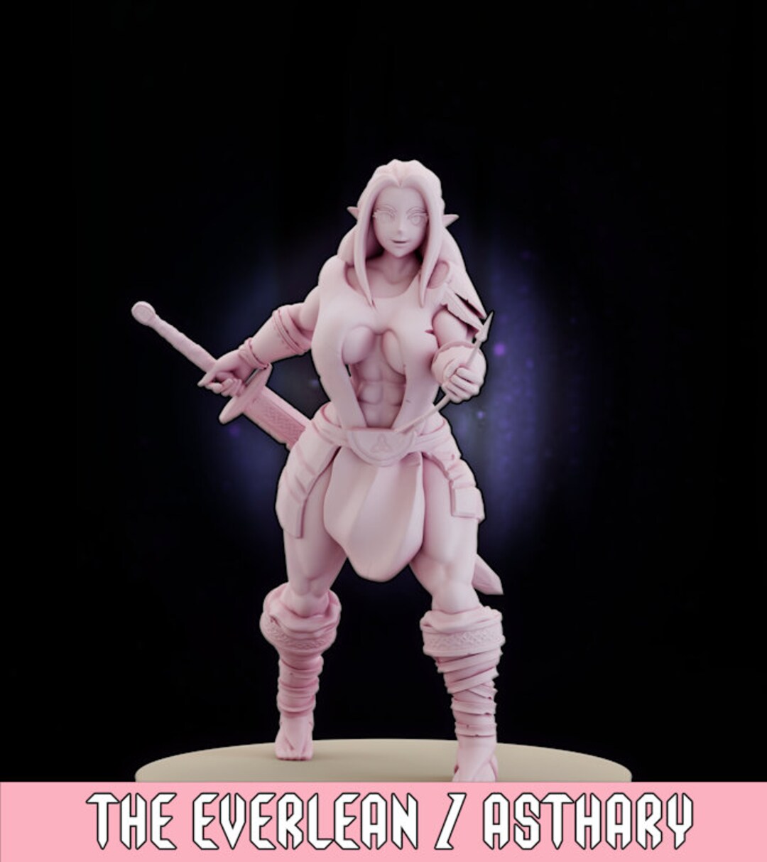 Everlean Ashtary Barbariam Waifus - Etsy