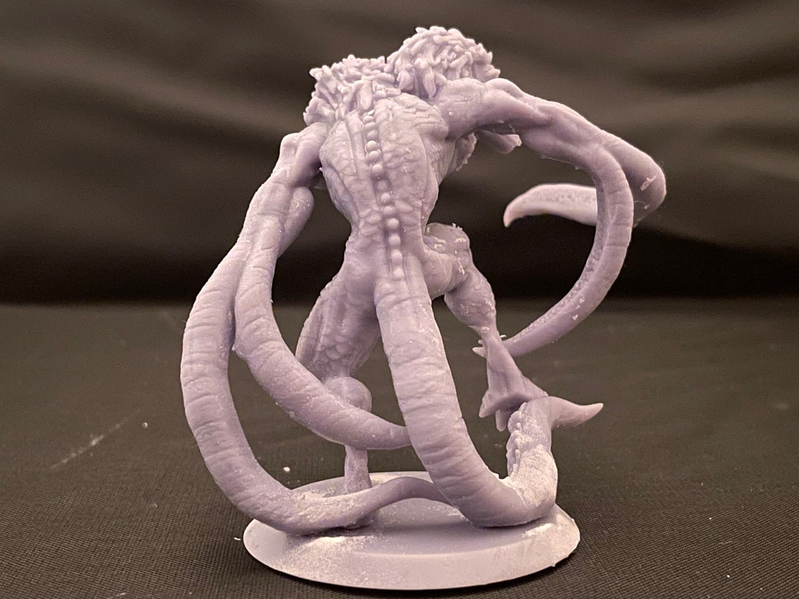Demogorgon - 3D Printed Resin Tabletop RPG Miniature - Etsy