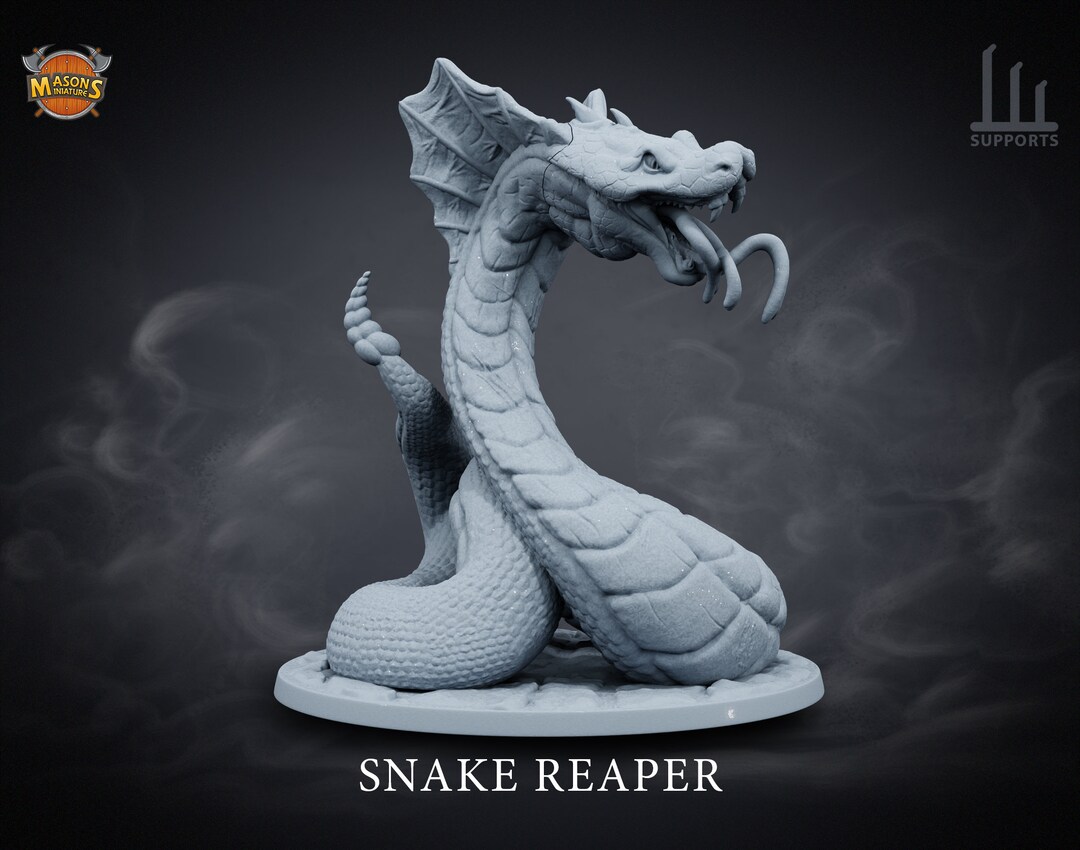 Snake Reaper, Abyss Dwellers - Etsy