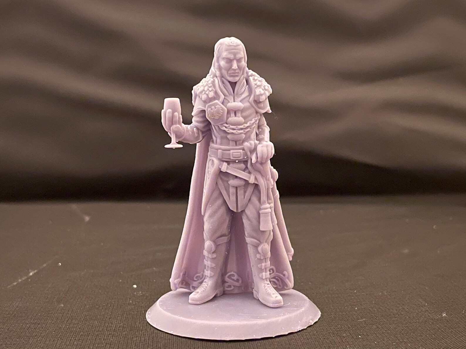 Vampire Lord - 3D Printed Resin Tabletop RPG Miniature - Etsy
