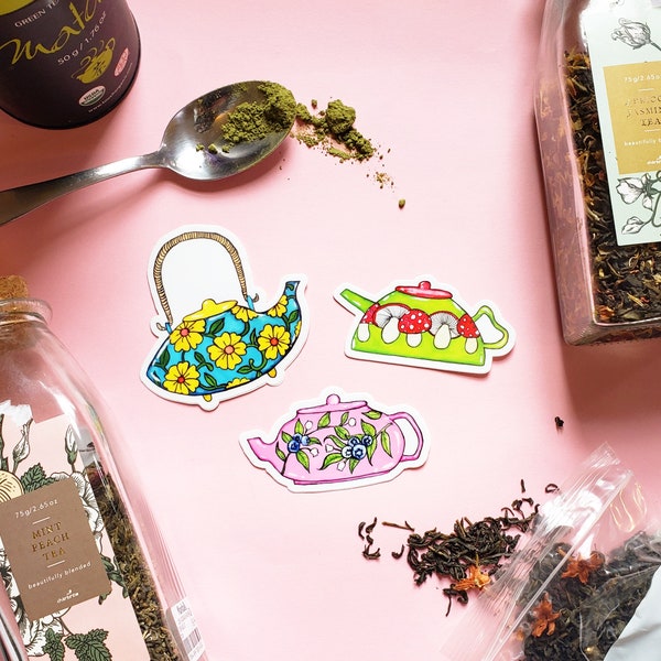 Teapot Decals - Etsy