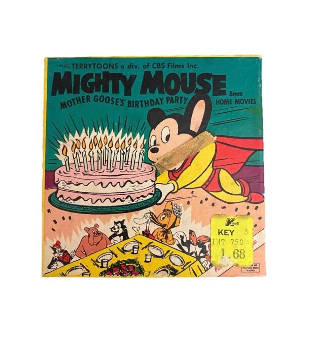 Vintage Mighty Mouse Super 8 Film – Mother Goose’s Birthday, 1962 CBS ...
