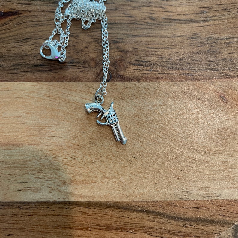 Revolver Pendant Necklace - Etsy