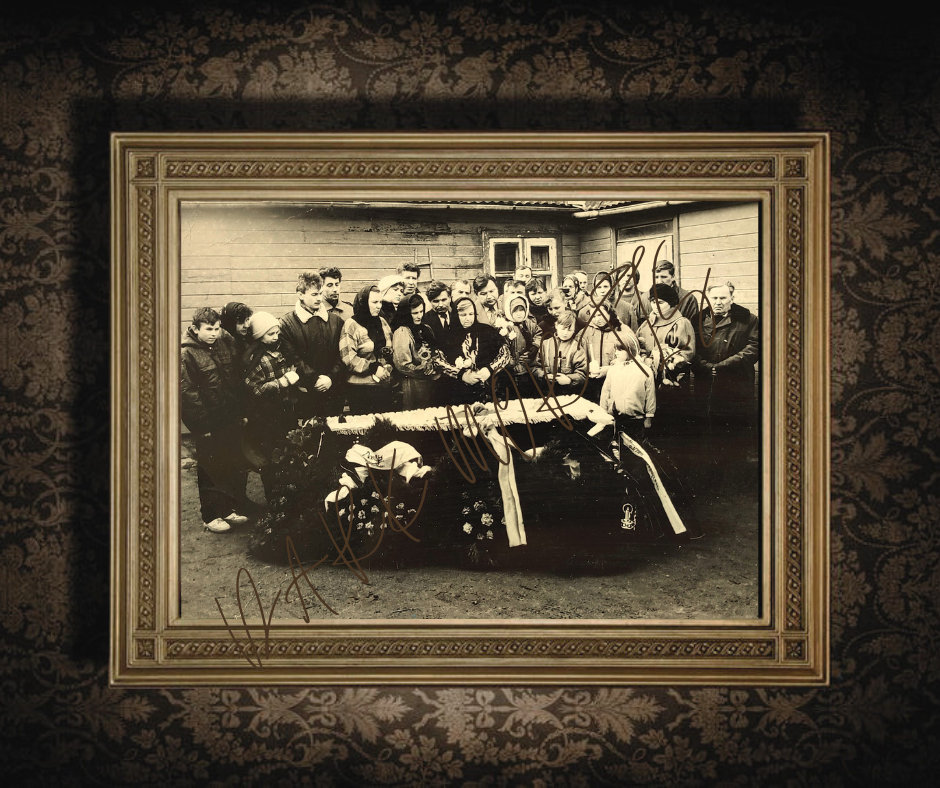 Funeral Ceremony | Original Vintage Photography Print | Woman Sepulture ...