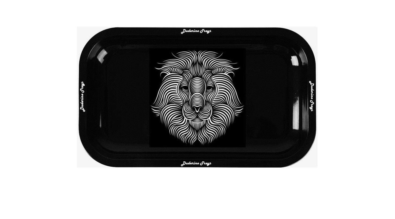 Lion Metal Tray Decorative Tray Rolling Tray Serving Tray Catch All ...