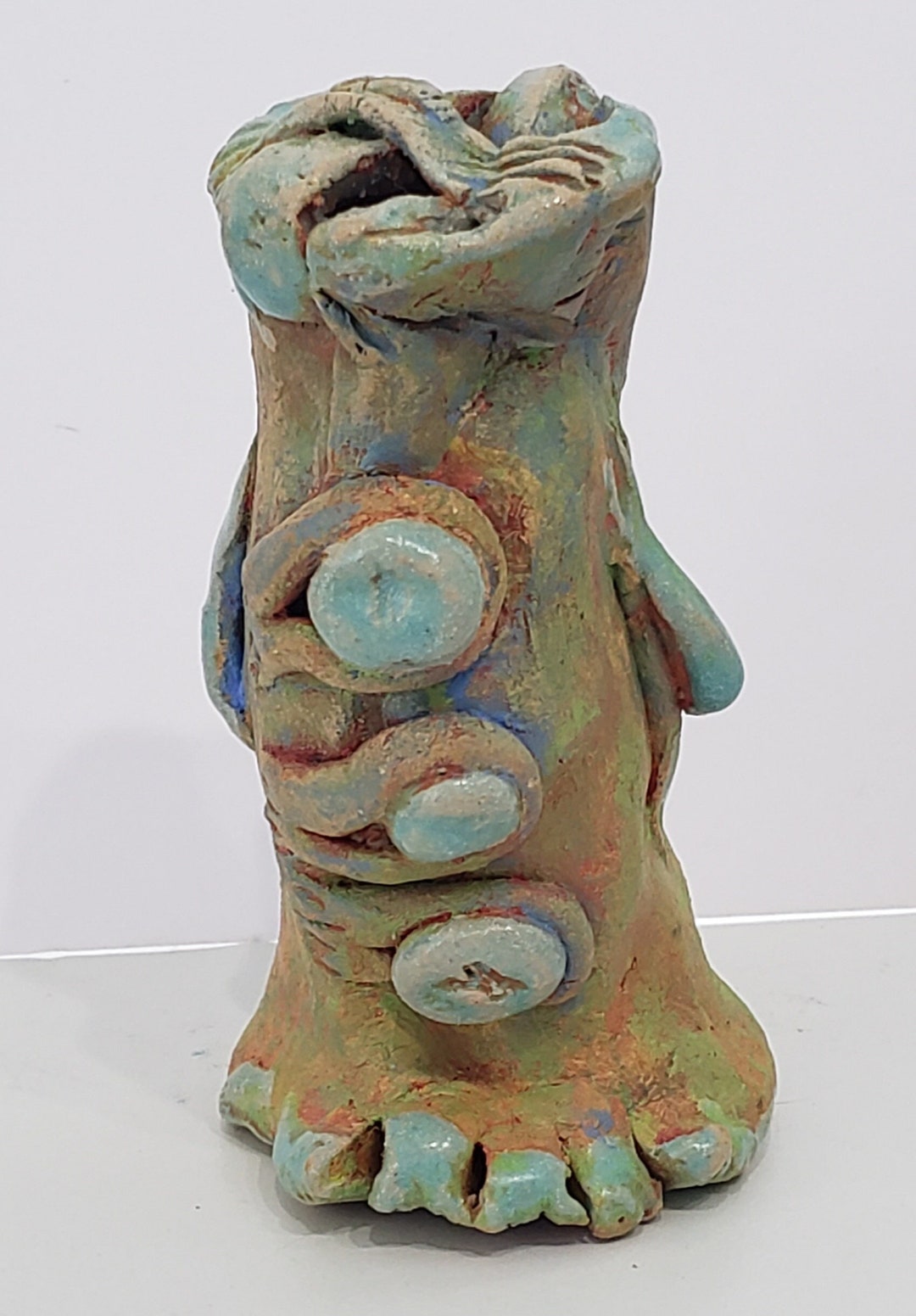 2. rockin' Rattle Stoneware Hand-built Rattle, Unique, Whimsical, Made ...