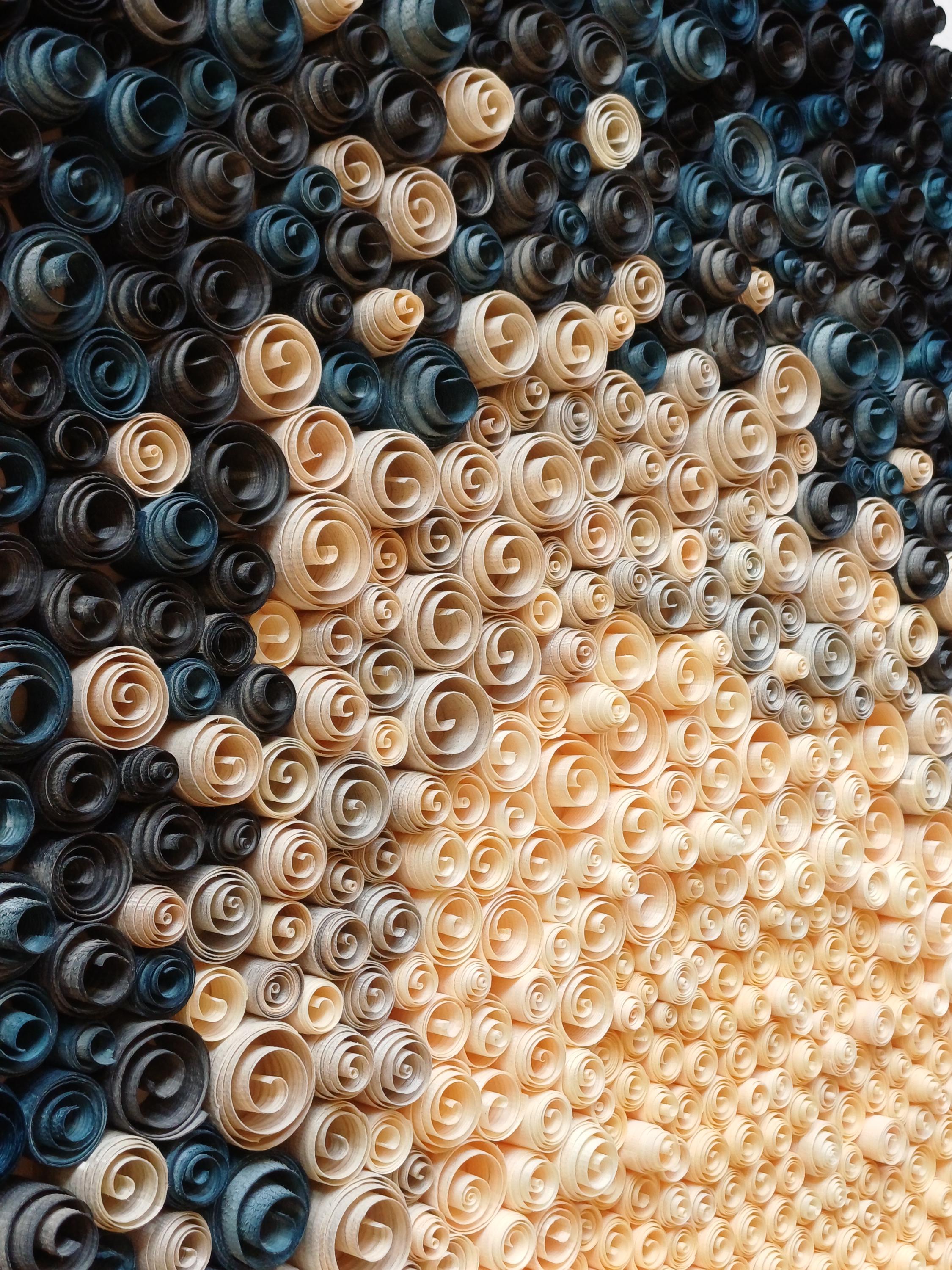 Asymmetric Wall Decor - Reclaimed Wood Organic Acoustic Panel - Etsy
