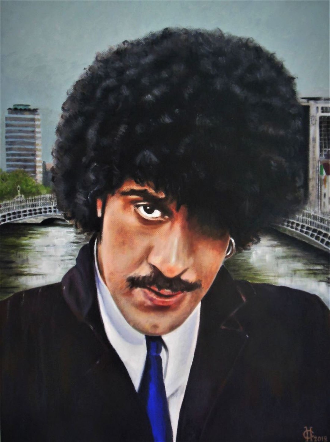 Phil Lynott Fine Art Print - Etsy