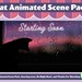 Cat Twitch Animated Scene Pack, 3 Animated Scenes, Thanks for Watching ...