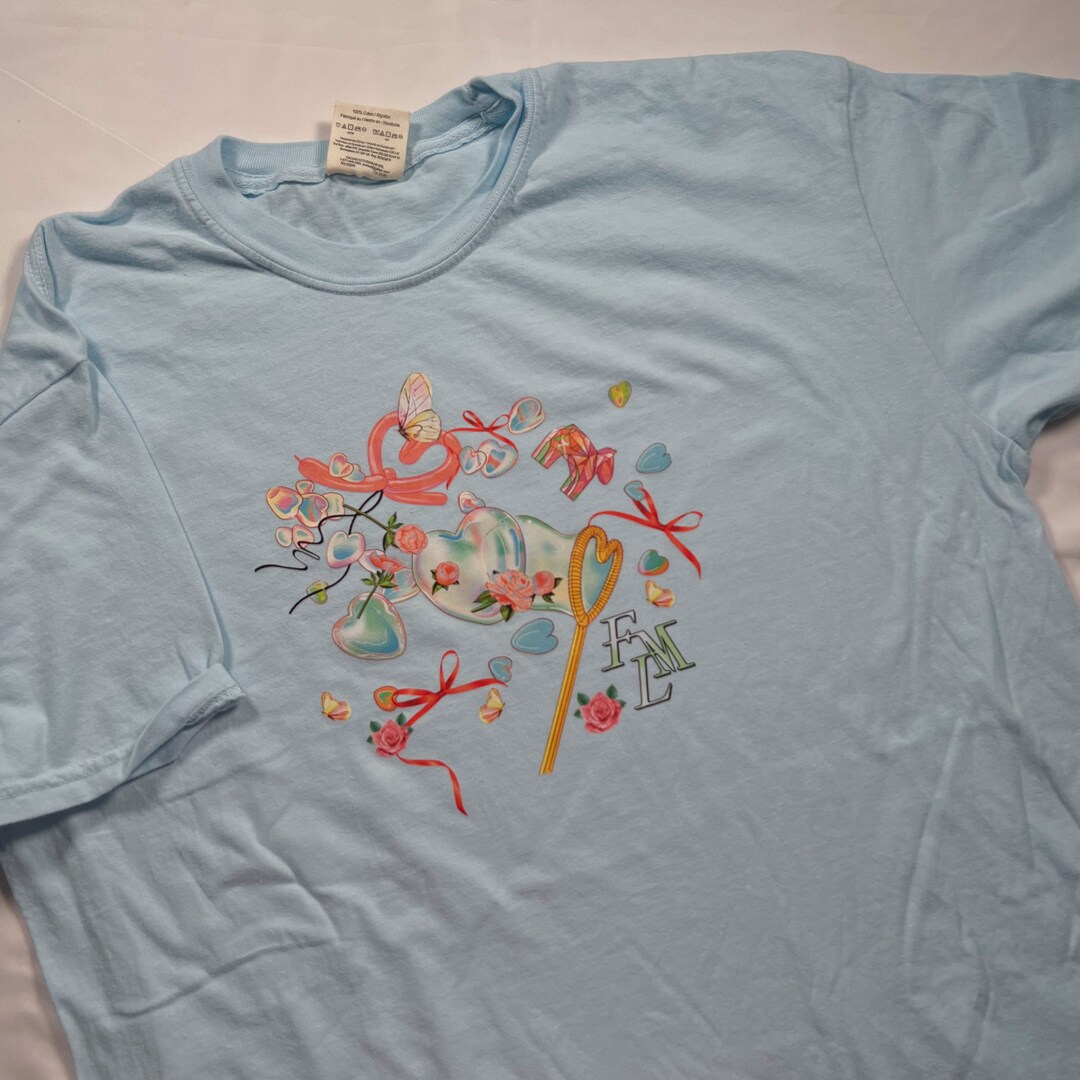 Seventeen FML Carat Version Printed T-shirt SVT Say the Name 17 FML ...