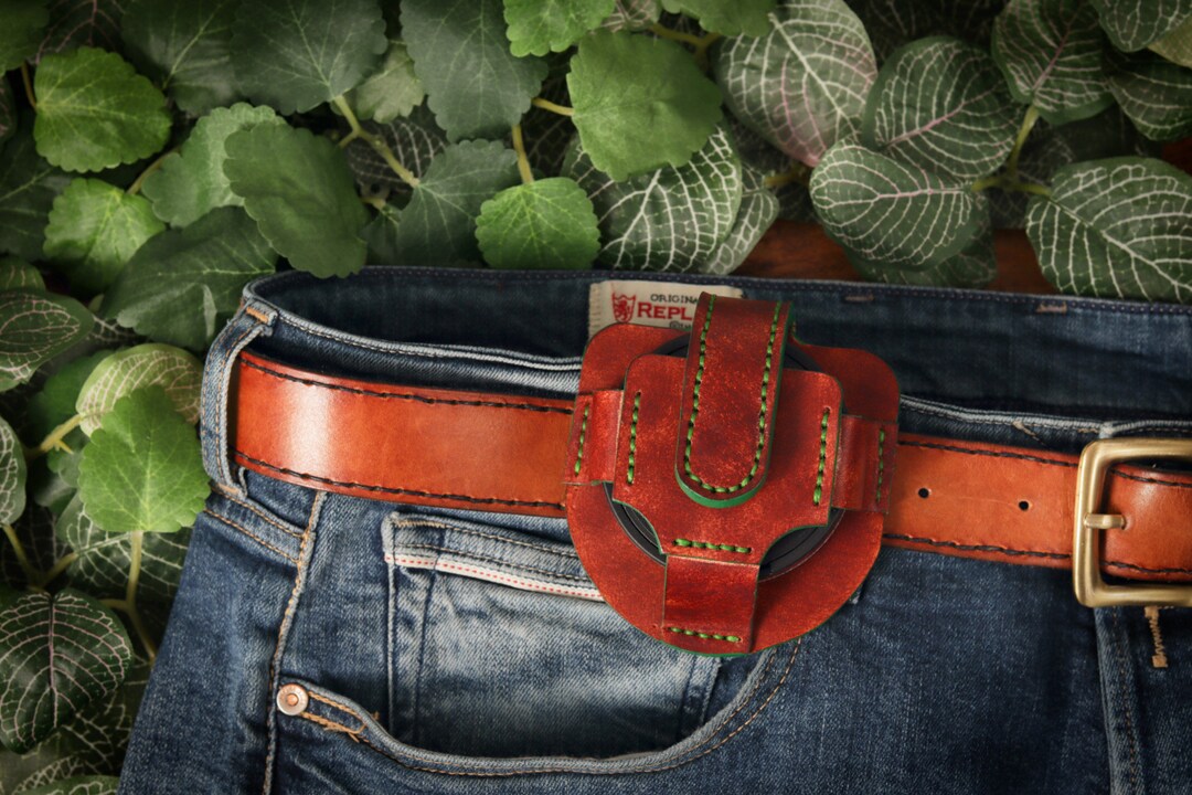 Snuff-smokeless-dip Can Holder in Brown Free Shipping - Etsy