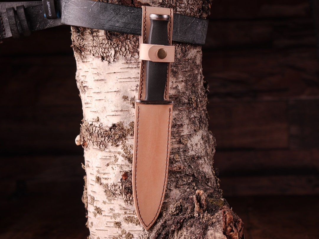 Hunters Leather Knife Sheath/leather Sheath/personalized Knife Sheath ...
